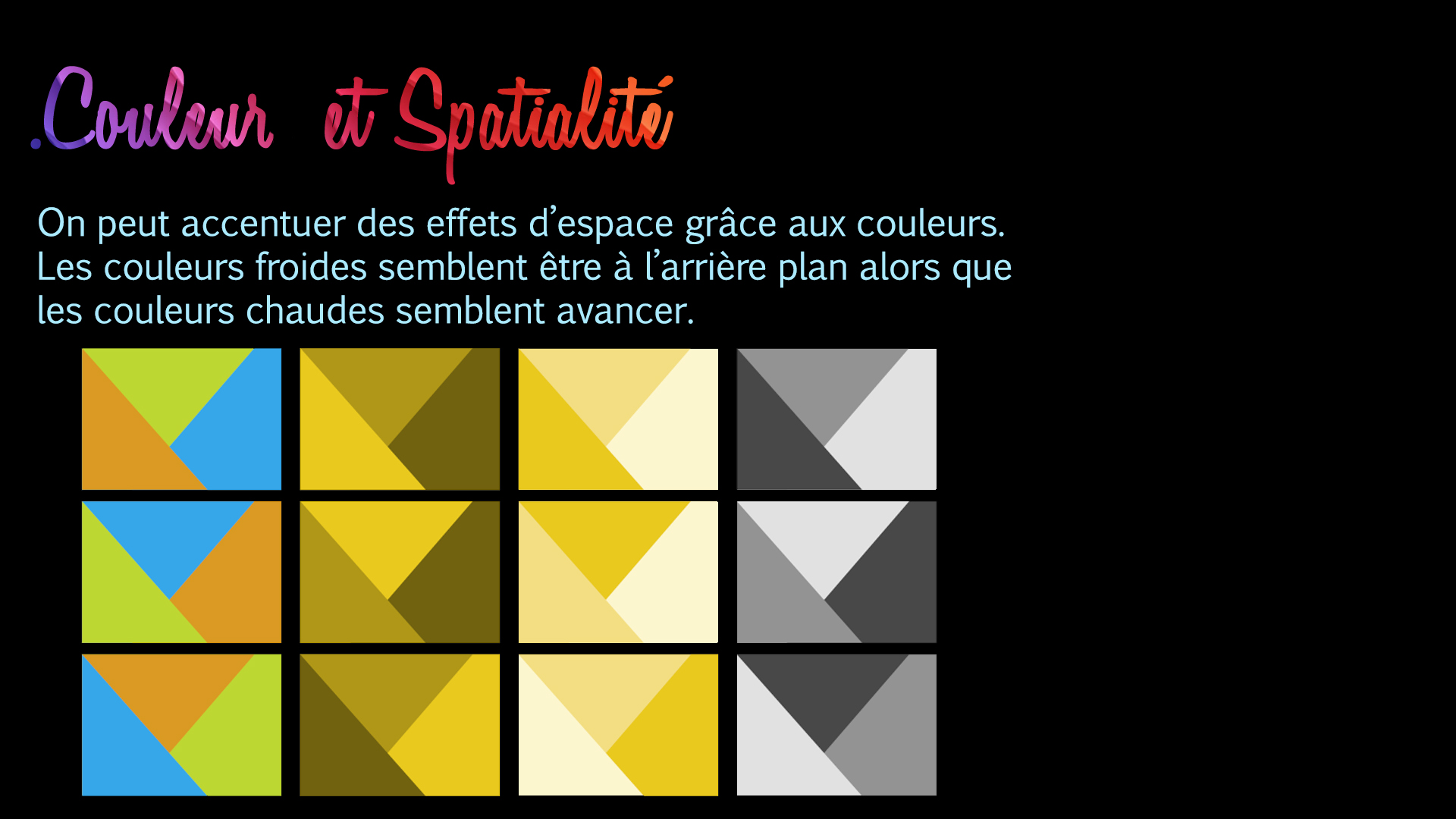 Les couleurs 3 : les contrastes – Peinture pour Tous